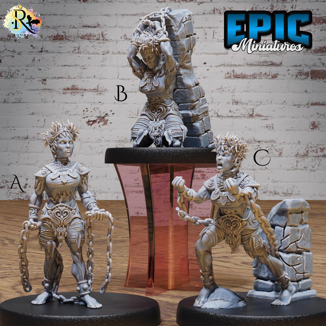 Slave Halfling (medium) | Premium Dnd Miniatures | High Quality Resin ...