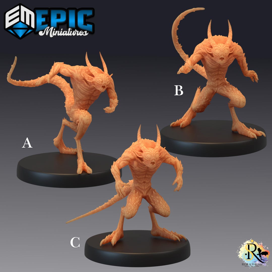 Quasit (medium) | #047 - Deadly Sins | EPIC | 28mm | TTRPG | Fiend ...