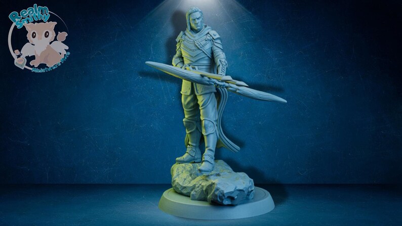 Male Elf Ranger Premium Dnd Miniatures With High Quality Resin Fantasy ...