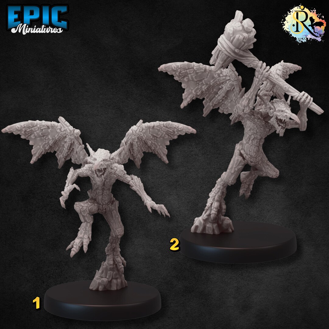 Earth Mephit medium Premium Dnd Minis High Quality Resin EPIC 28mm ...