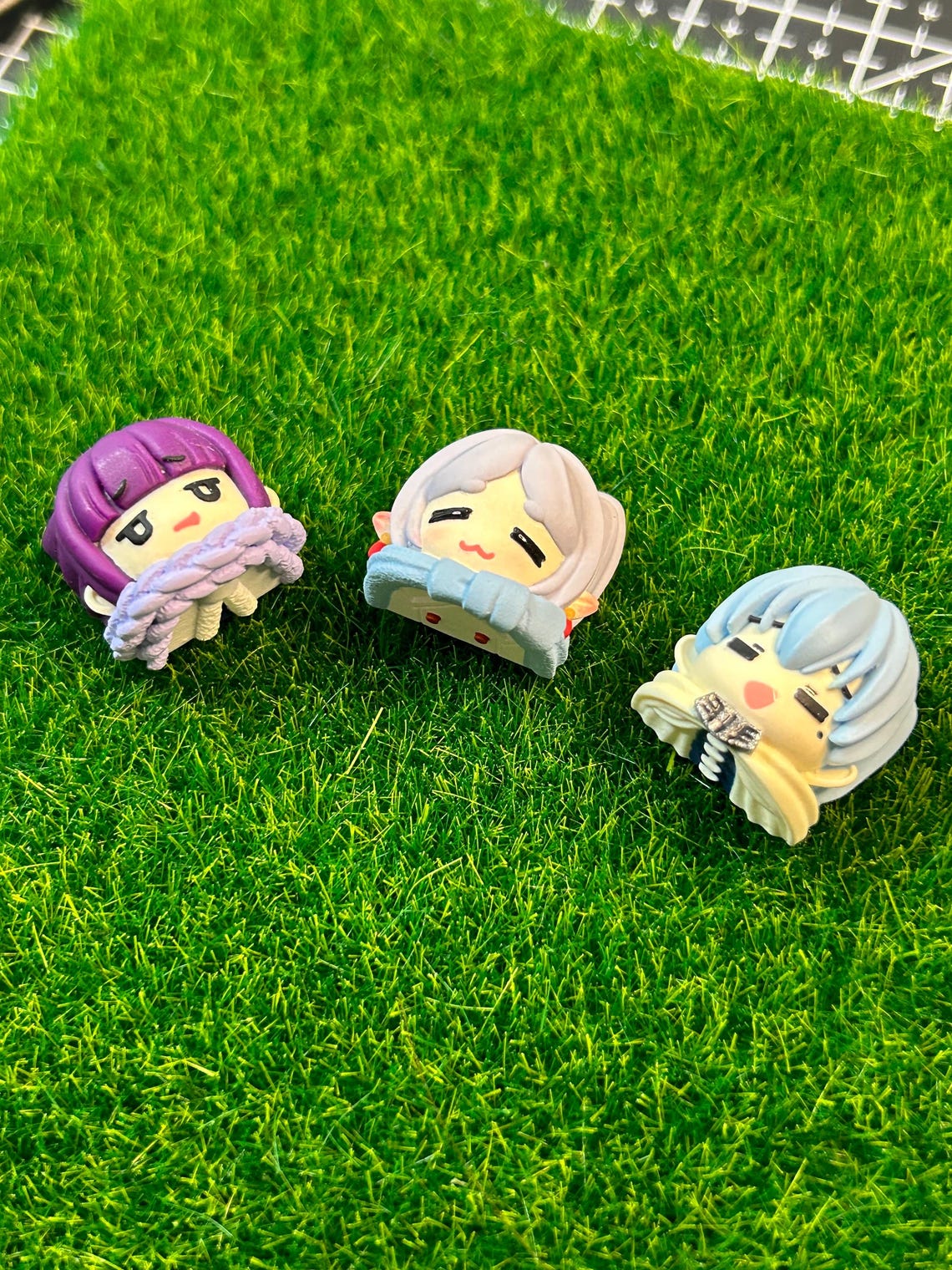Handmade Anime Keycap, Cute Resin Keycap for Mechanical Keyboard ...