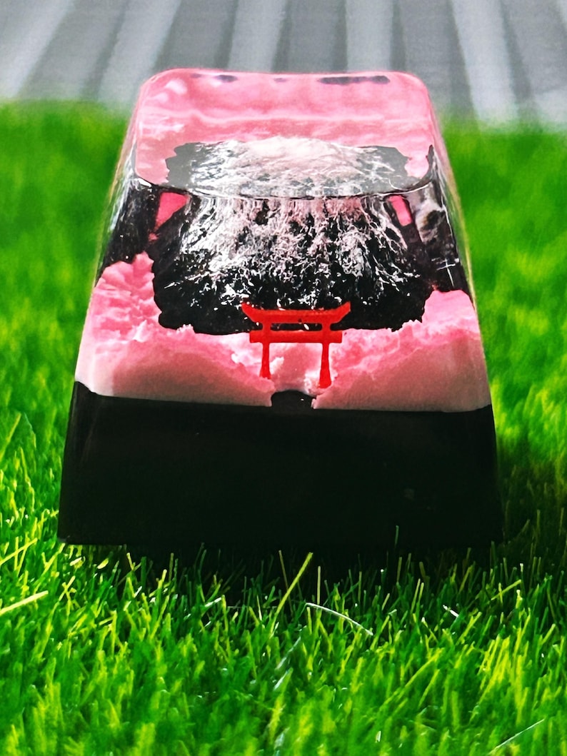 Yuki No Sakuraji— Original Design Handmade Custom MX Keycaps, Custom ...