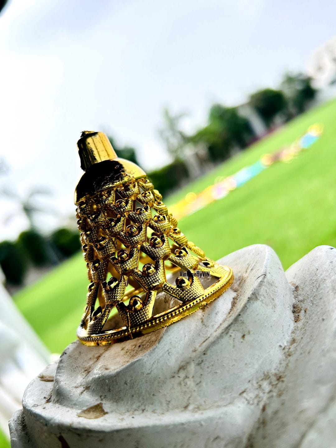 50 Pcs Plastic Bells Garland Hanging Craft Star Bell for Home Decor 2.5 ...