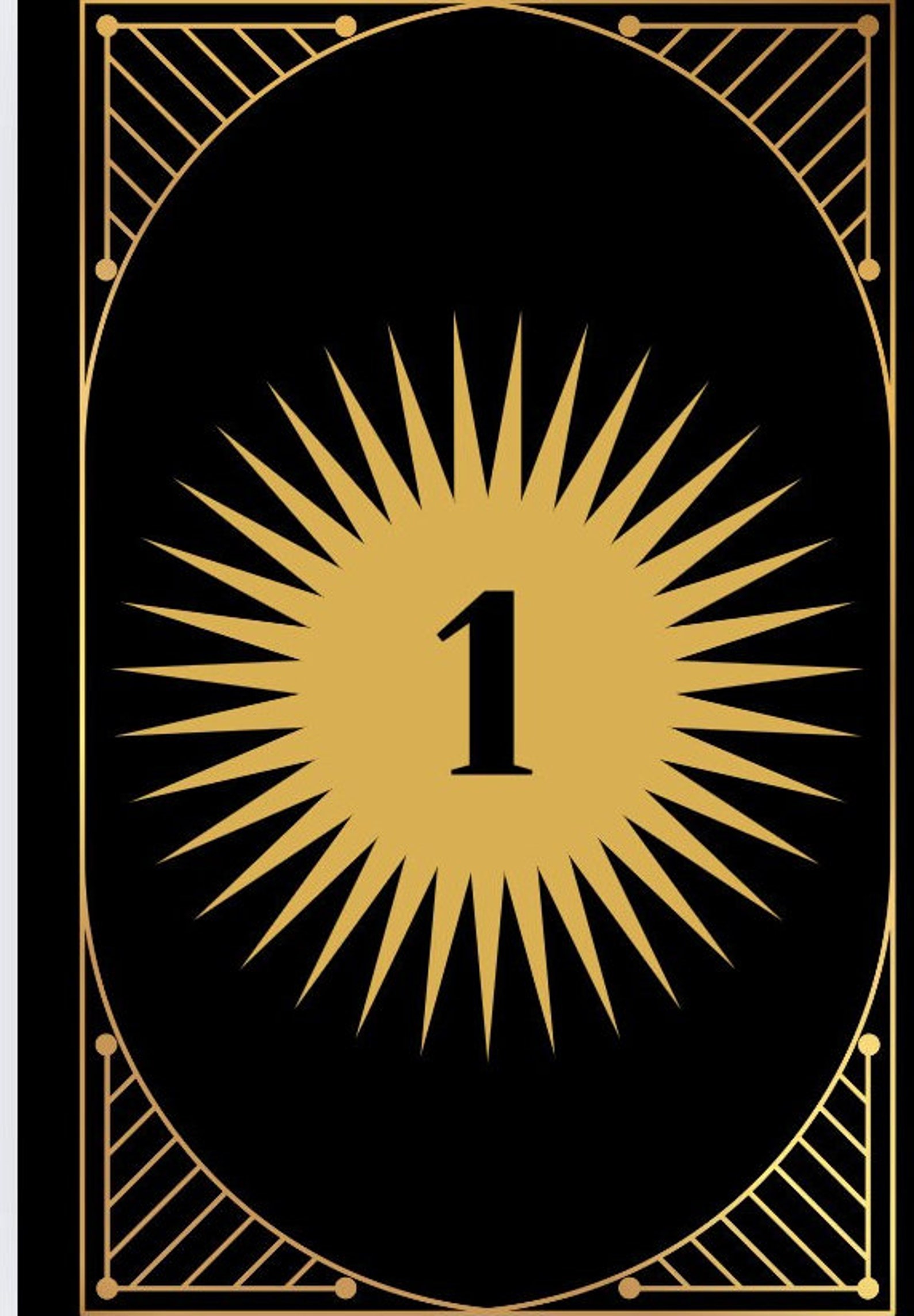 Art Deco Table Numbers Wedding - Etsy