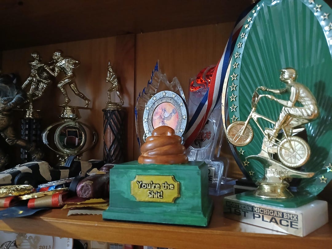 Personalizable Poop Trophy Gag Gift - "you're the Sh*t!" - Etsy