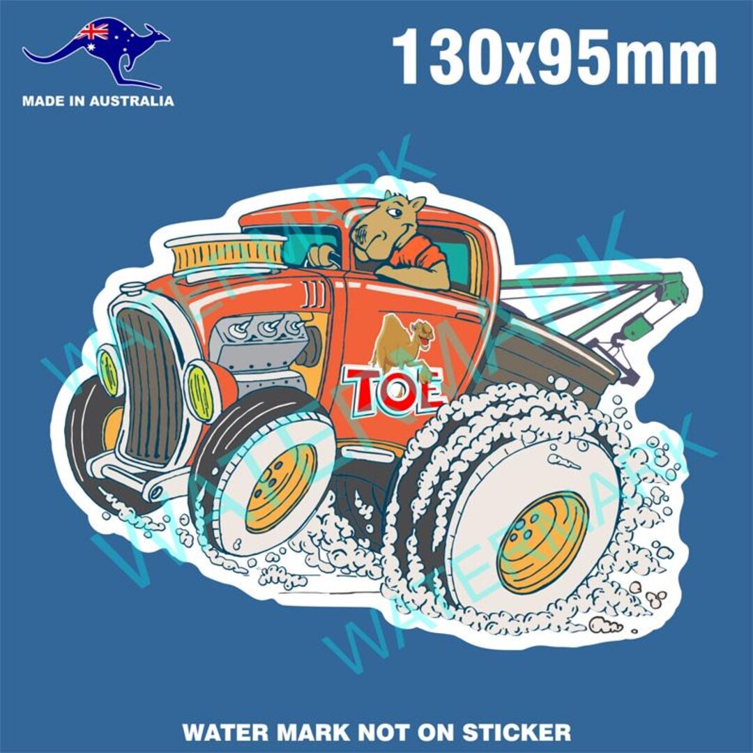 CAMEL TOE Sticker Funny for Hot Rod Rat Rod Toolbox 4x4 Mancave - Etsy