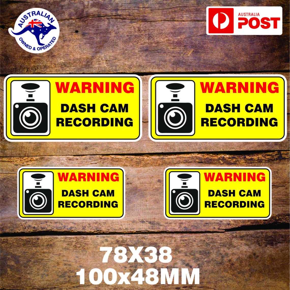 Dash Cam Stickers Vehicle Car Ute 4x4 Taxi in Car Camera - Etsy Canada