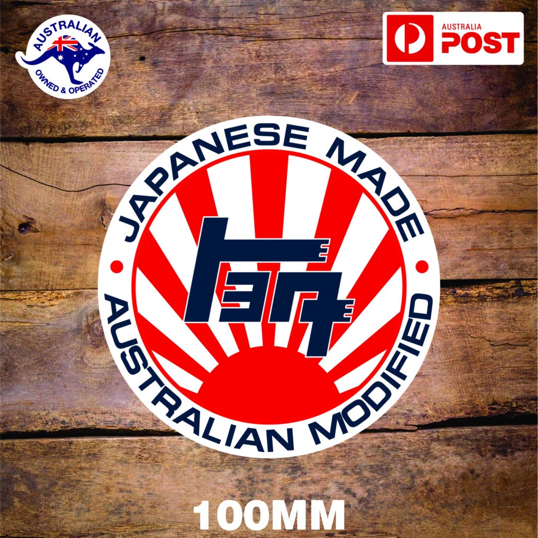 TEQ TOYOTA Sticker Japanese Made Australian Modified JDM Drift 4x4 - Etsy
