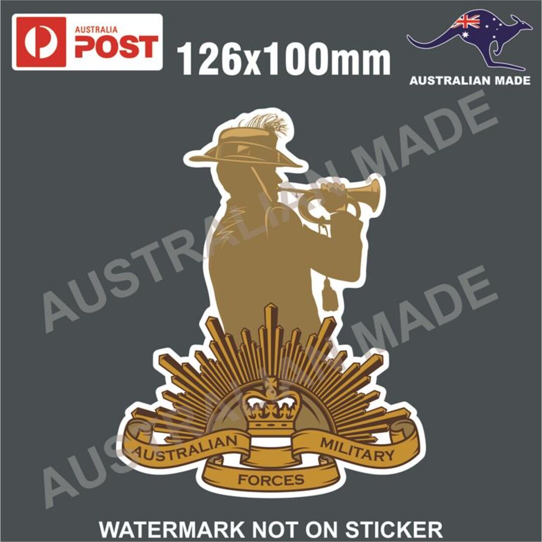 Australian Army Rising Sun Sticker Defense Force Anzac Soldier Flag - Etsy