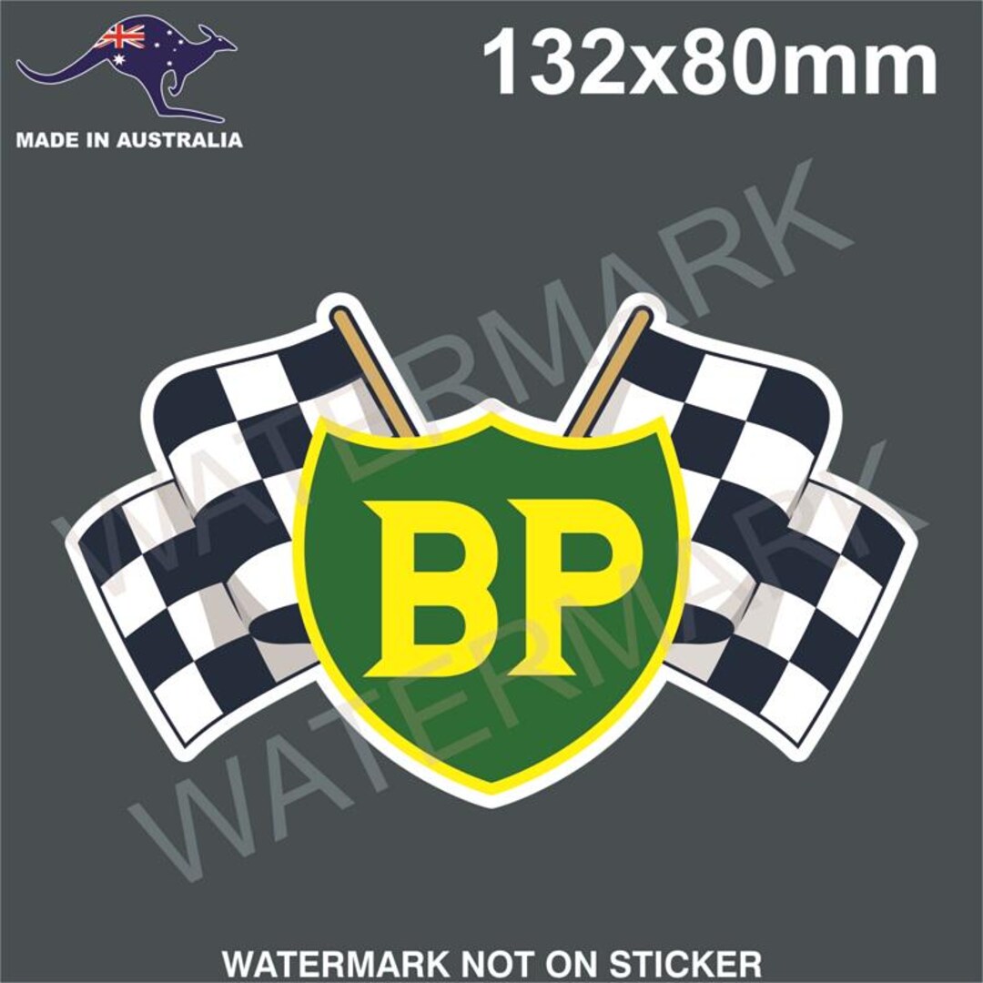 BP STICKER Racing Vintage Old School Retro Petroleum Oil - Etsy