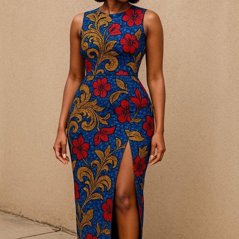 Modest African Dress - Etsy