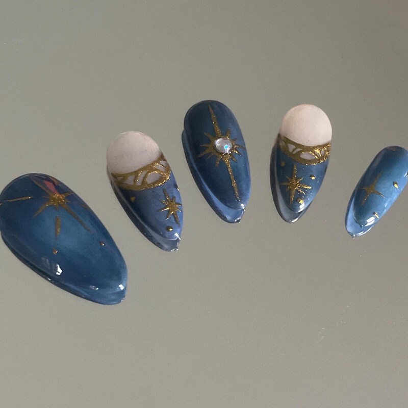 Celestial Nails - Etsy