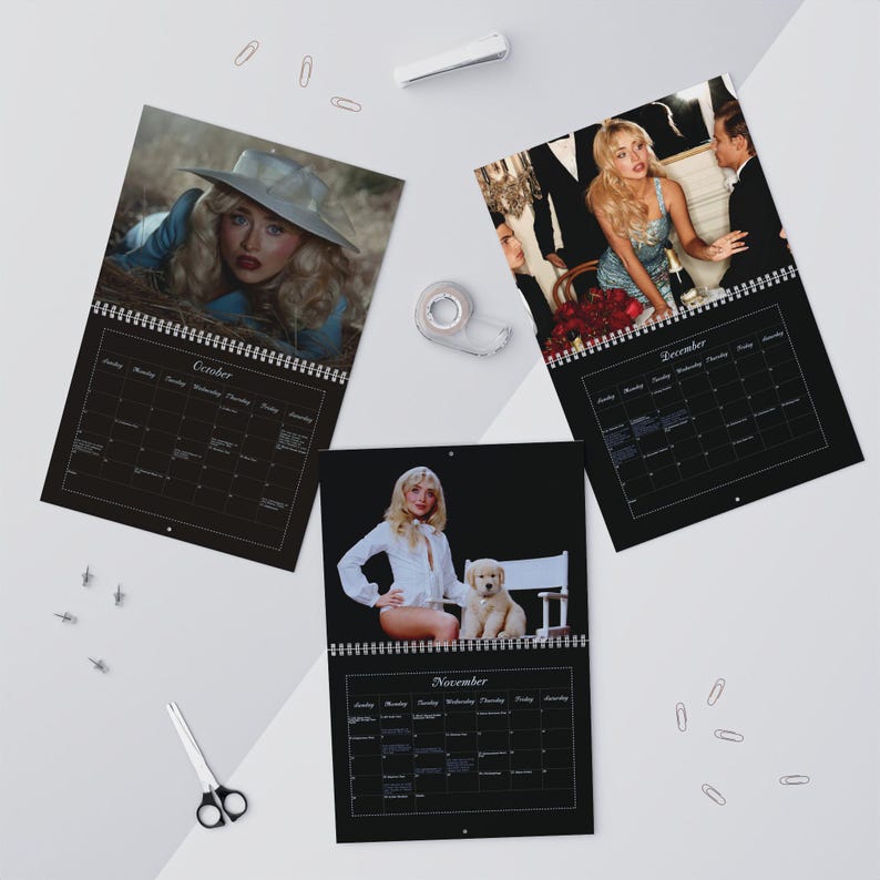 Sabrina C Man's Best Friend Limited Edition Calendar 2026 With Sabrina ...