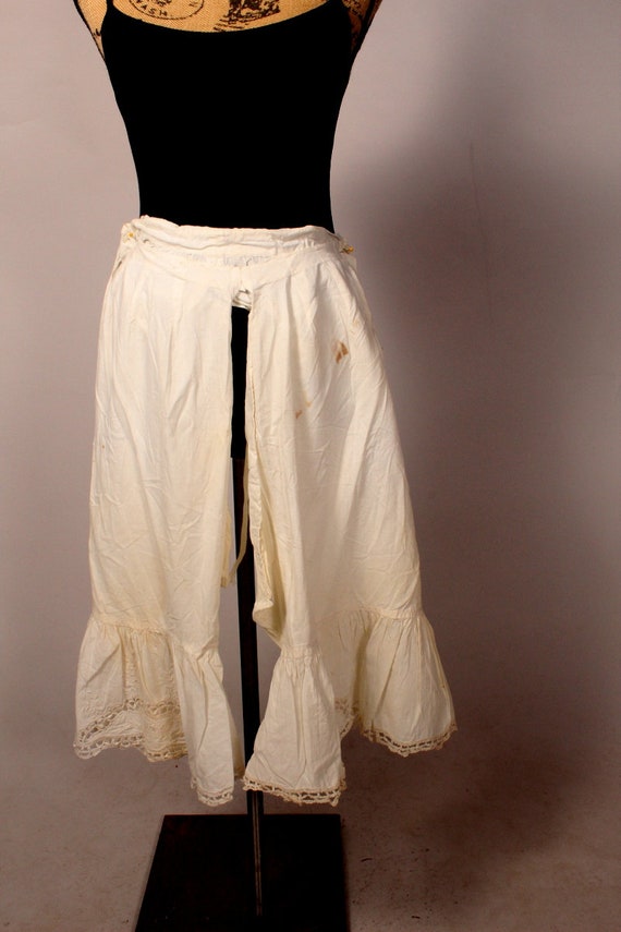 Edwardian Bloomers, Edwardian Pantalets, Antique Pant… - Gem