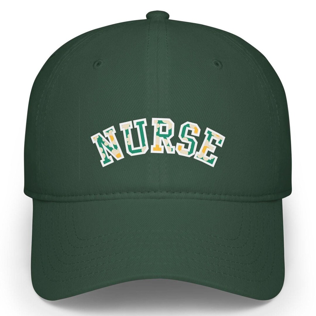 Nurse Hat, Nurse Baseball Cap, Nurse Gift, Nurse Monogram, Gift for ...
