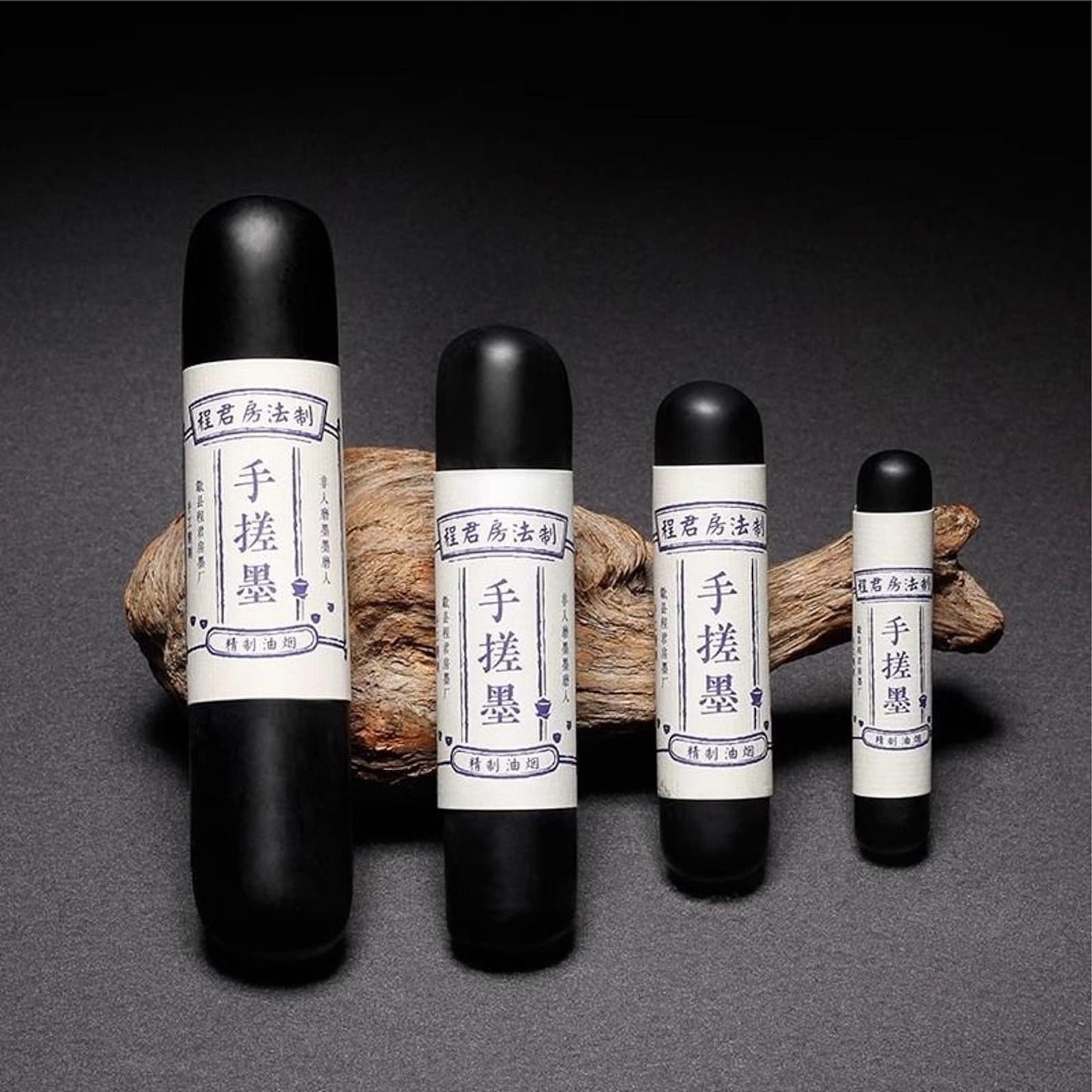 Hand-rolled Ink Sticks, Oriental Art Material Calligraphy Supply ...