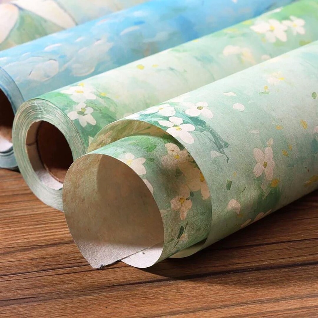 Roll Packaging Semi-ripe Rice Paper, Xuan Paper, Plain Rice Paper ...