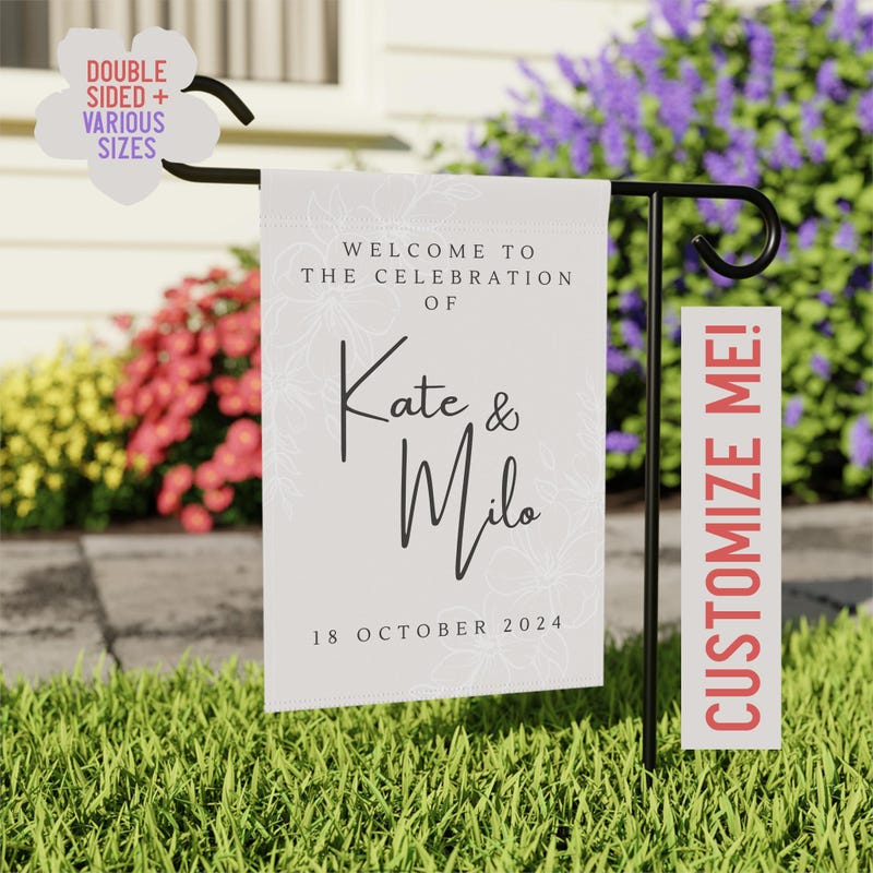 Wedding Flags - Etsy