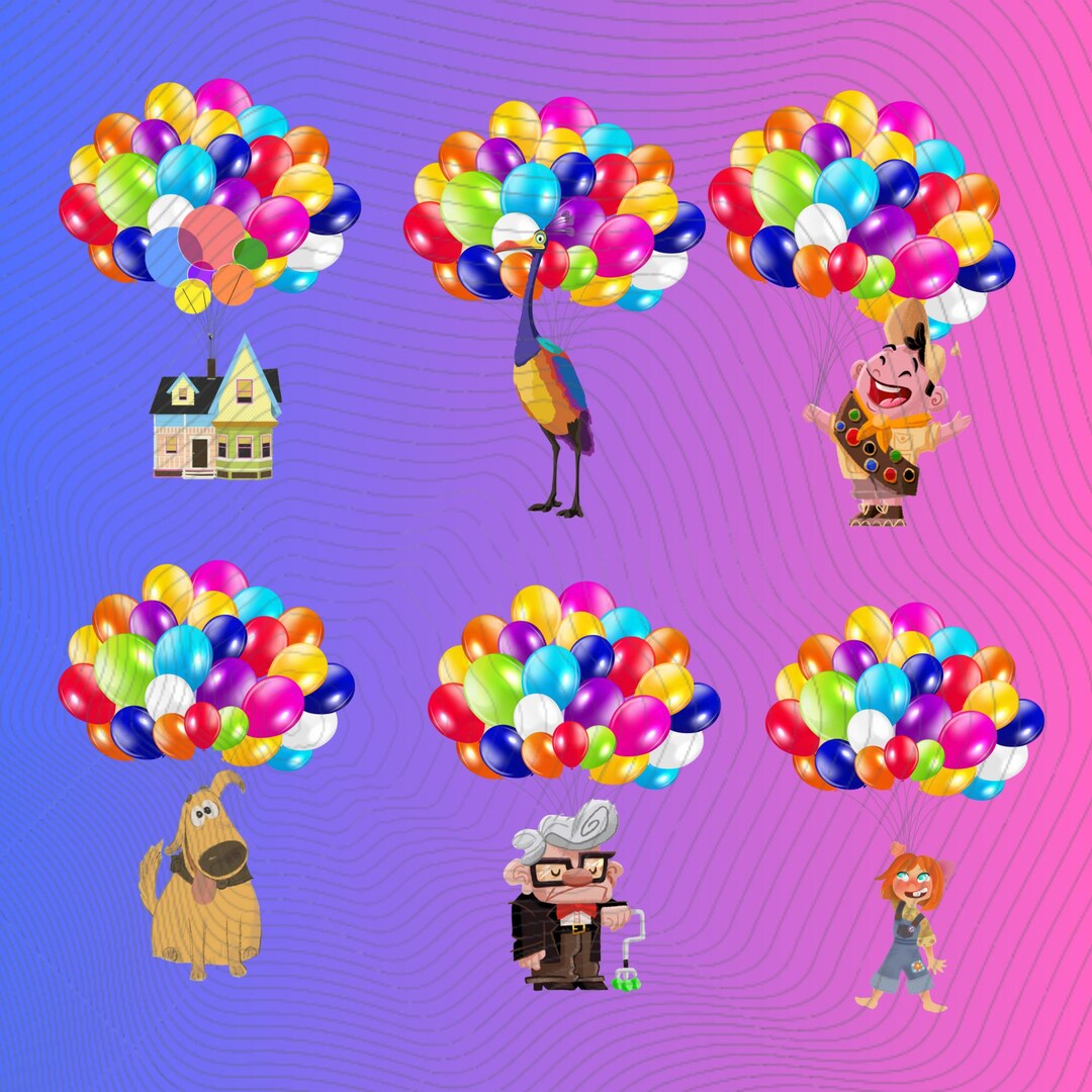 Up Png, Layered Png, PNG Digital Download, Png Bundle, Movie Digital ...