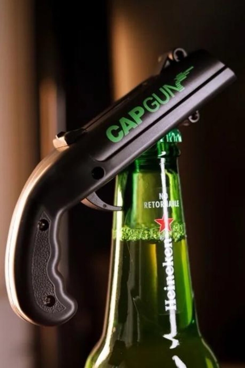 Beer Opener Bottle Flying Cap Launcher Shooter Party Drinking Game Toy ...