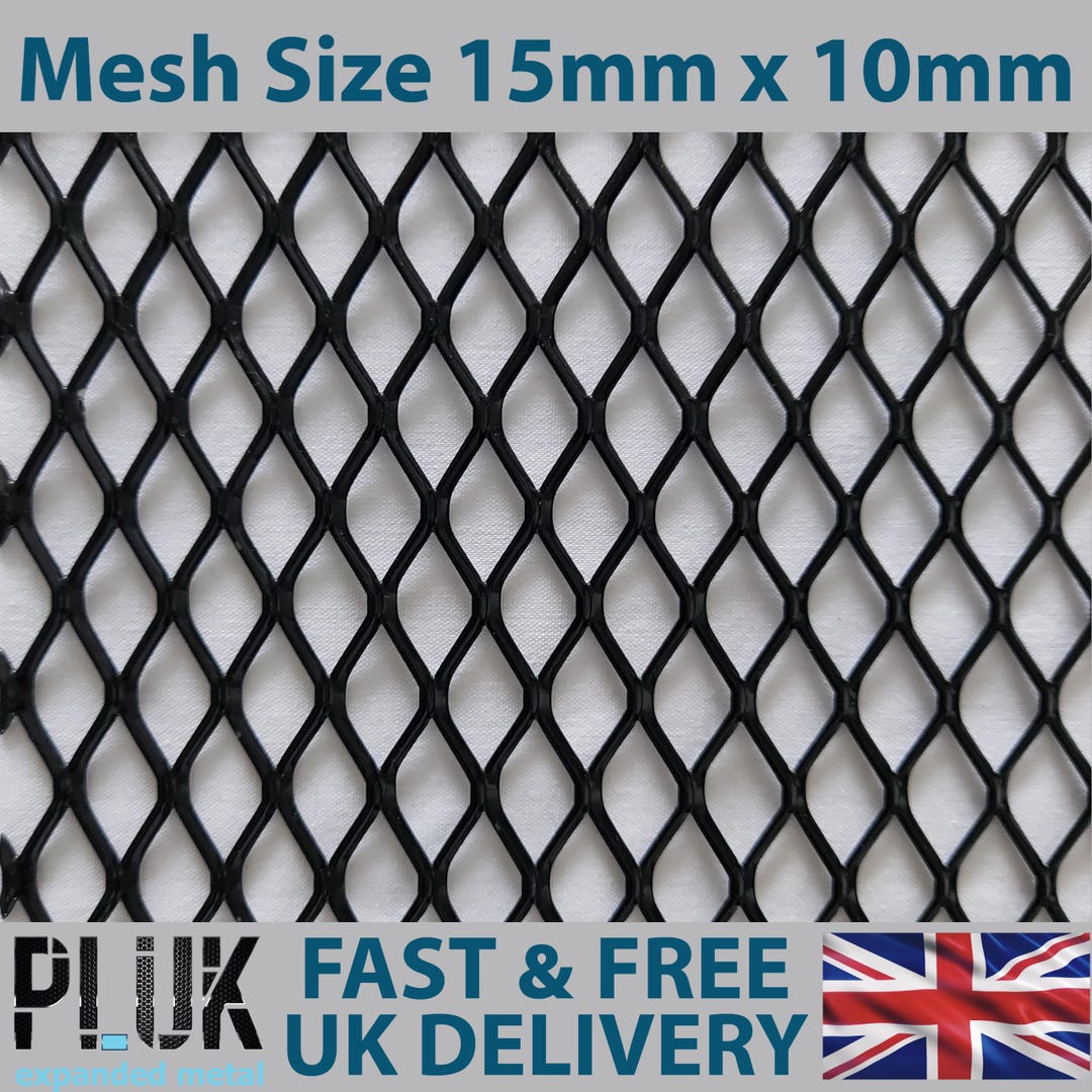Aluminium Expanded Metal Mesh Grille 15mm X 10mm Diamond - Etsy