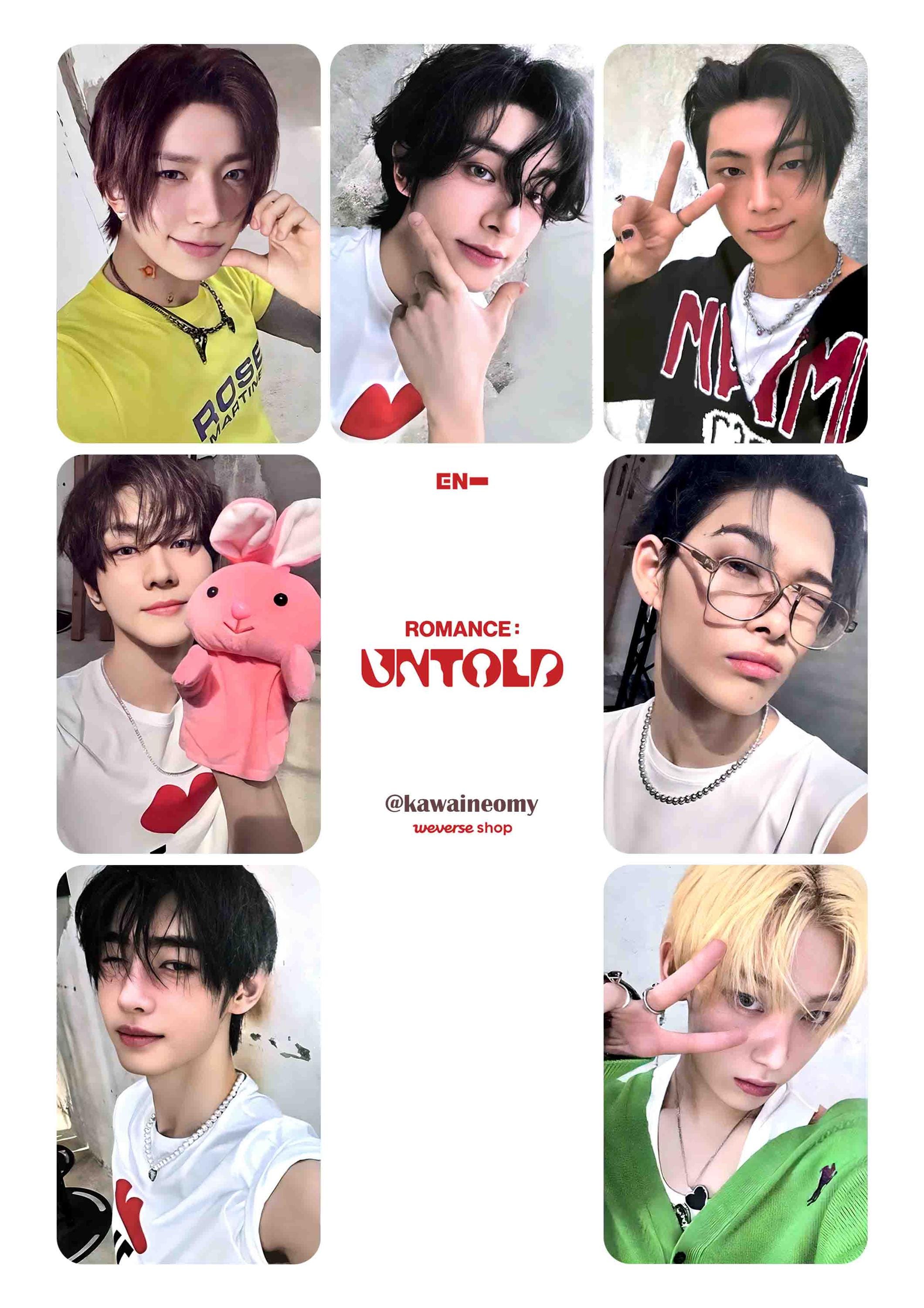 Enhypen Romance Untold Unofficial Digital Products for Kpop Fans Engene ...