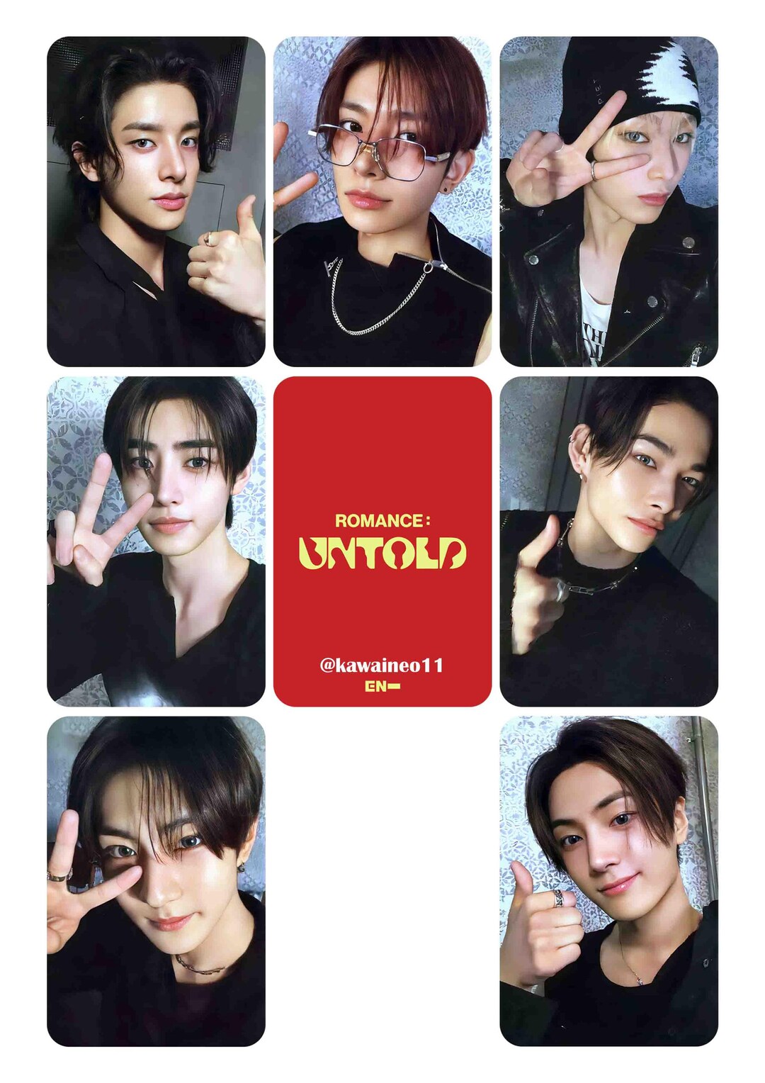 Enhypen Romance Untold Unofficial Digital Products for Kpop Fans Engene ...