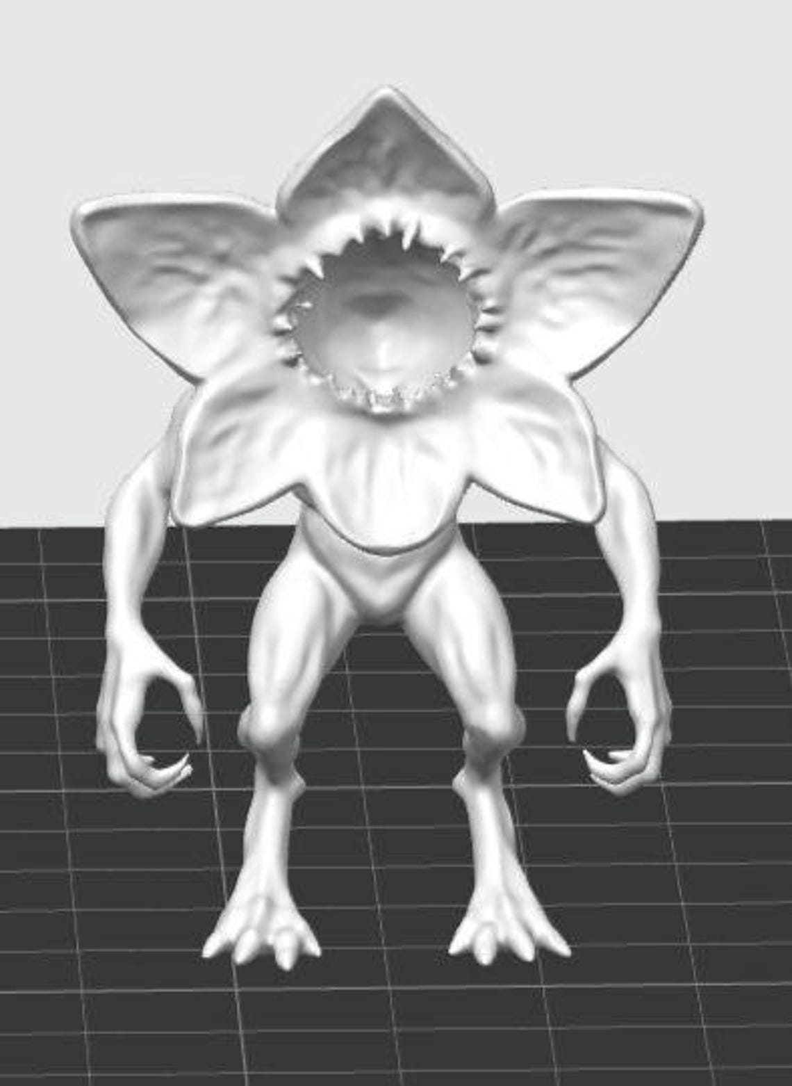 Starnger Things Demogorgon Stl File - Etsy