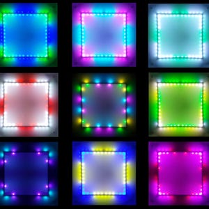 Light Energy Portal | LED Wall Art | LED Wall Logo Sign | Meditation ...