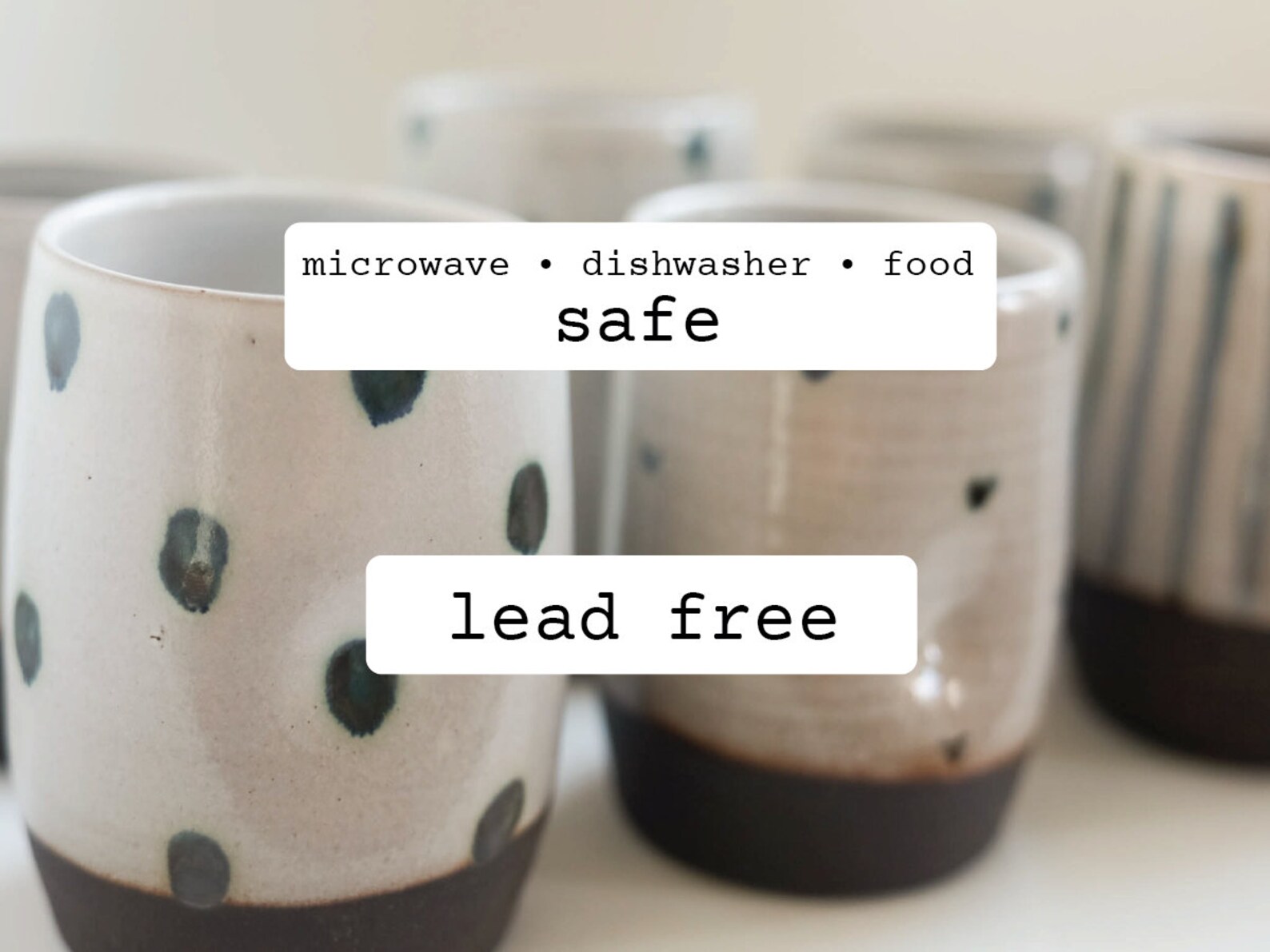 Miss Autumn *handmade Rainbow Ceramic Thumb Indent Mug* - Etsy