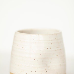 Miss Sylva White *handmade Ceramic Thumb Indent Mug* - Etsy