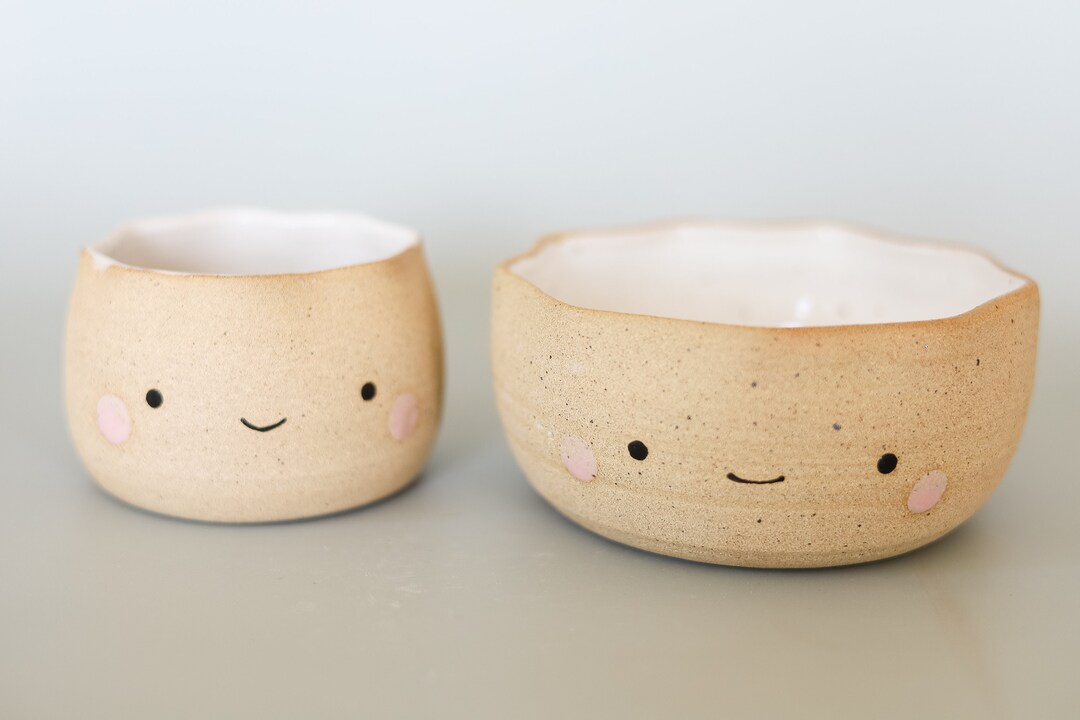 Miss Dumpling Set *handmade Ceramic Bowl + Cup Set* - Etsy