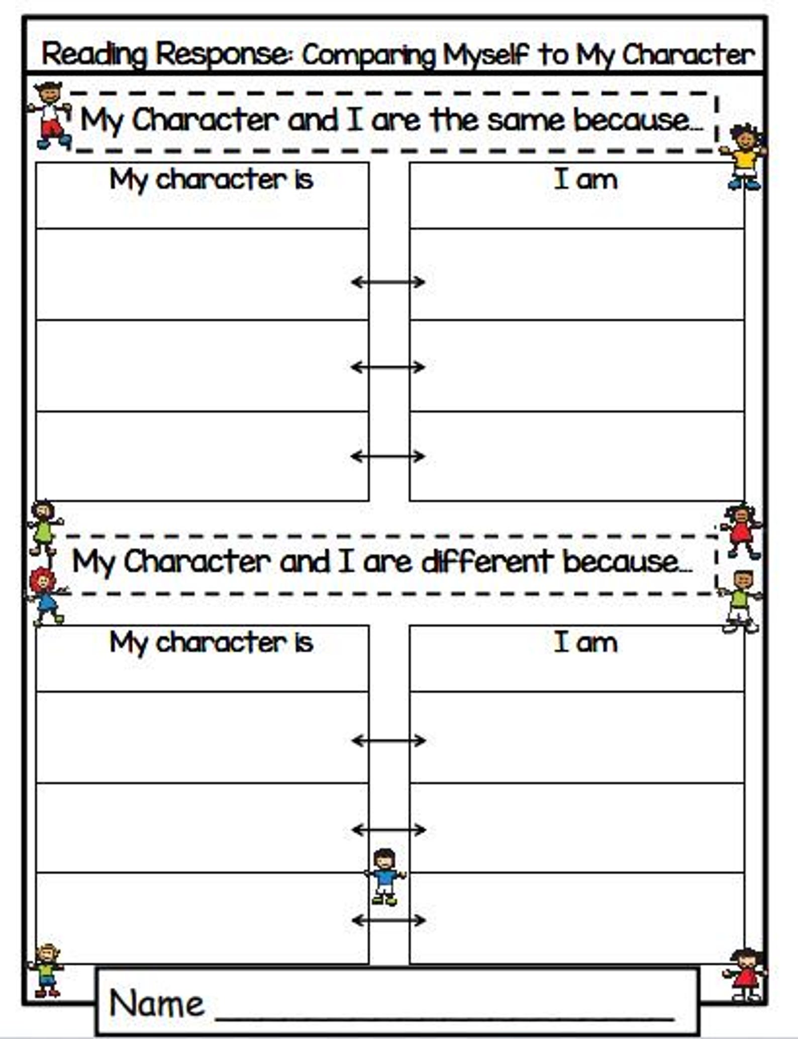 22 Primary Reading Response Re-usable Graphic Organizers - Etsy