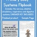 Human Body Systems Flipbook for Primary Grades - Etsy