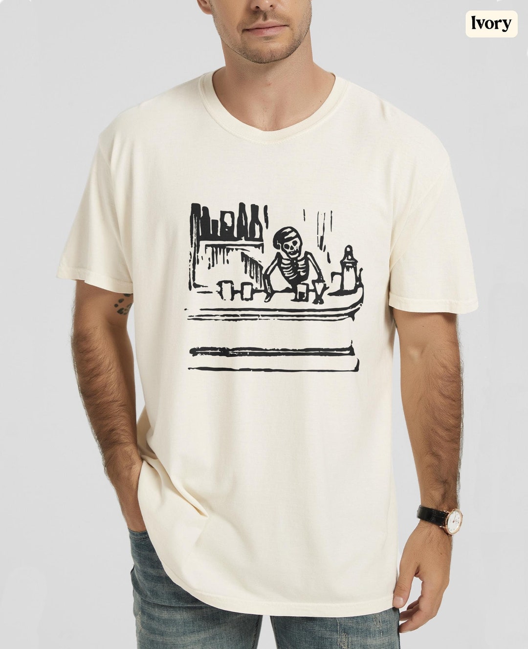 Vintage Retro Vibes Woo Mystical Graphic Tee - Jose Guadalupe Posadas ...