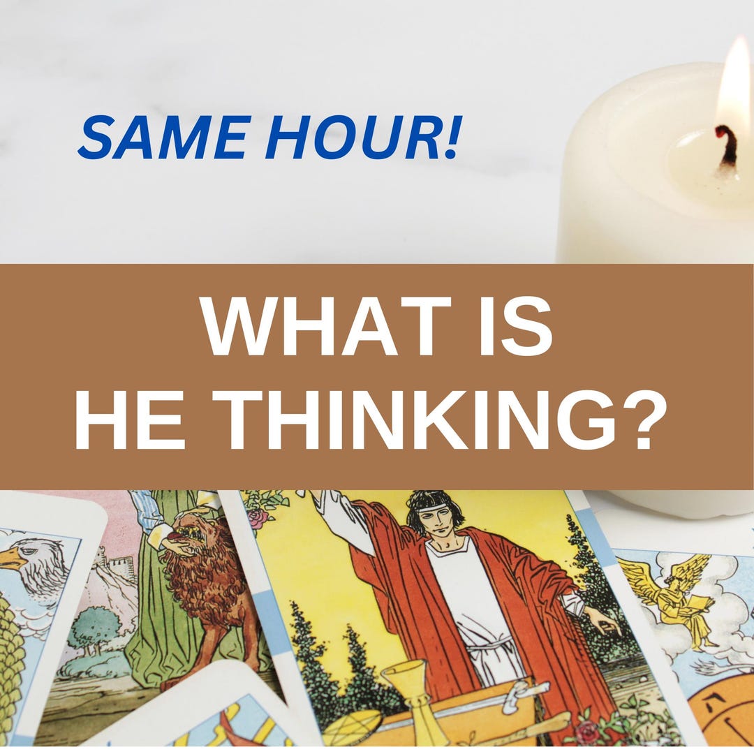 What is He Thinking Psychic Mind Reading Tarot, Telepathic Medium ...