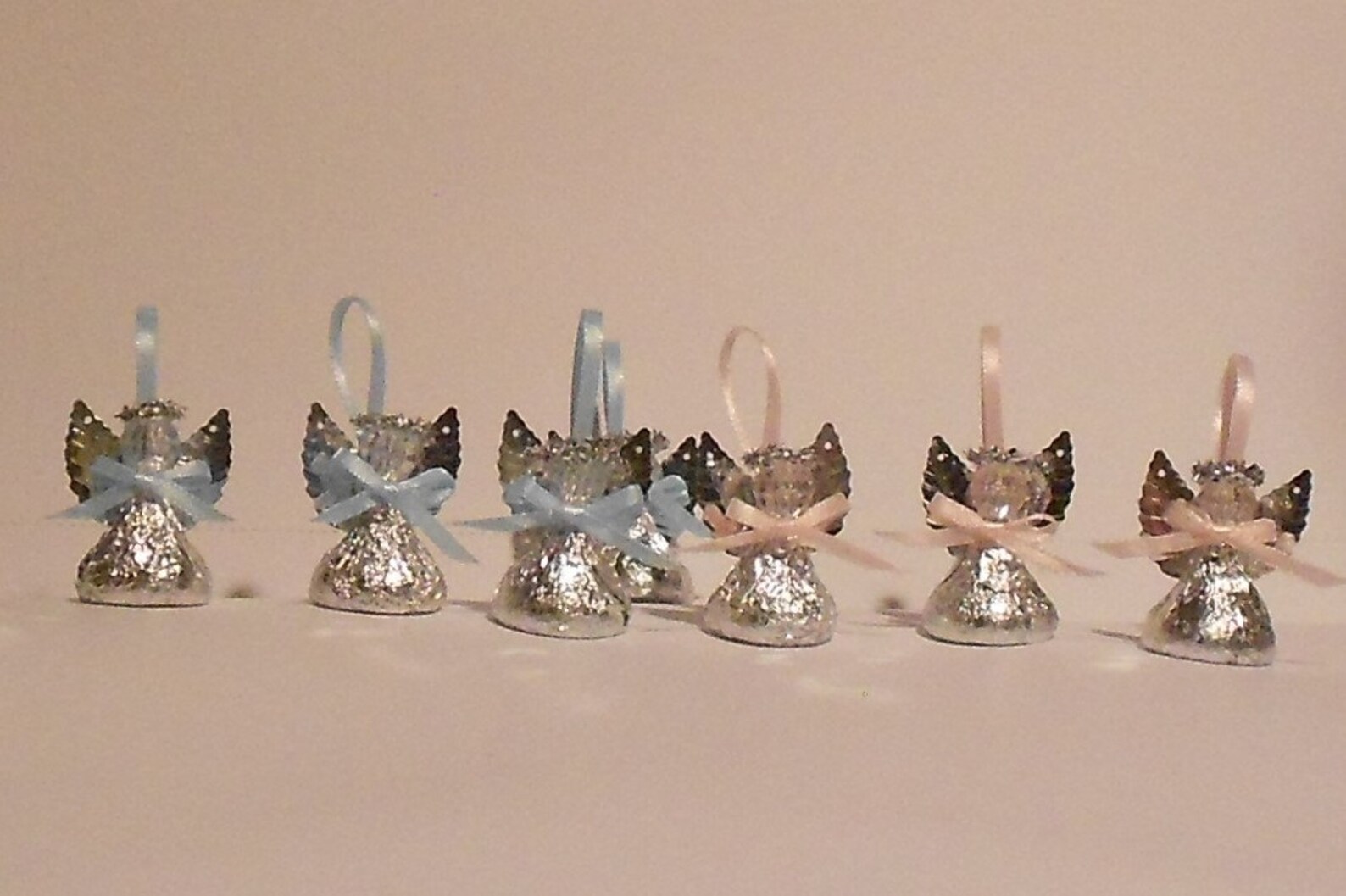 60 Chocolate Candy Angels, Wedding, Baby Shower, Baptism, Christening ...