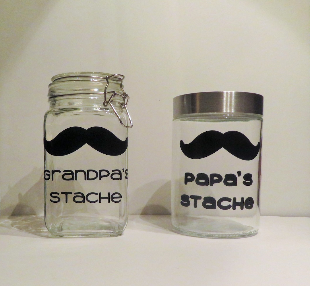 Gift for Dad, Him, Grandpa, Dad's Stache, Grandpa's Stache, Uncle's ...