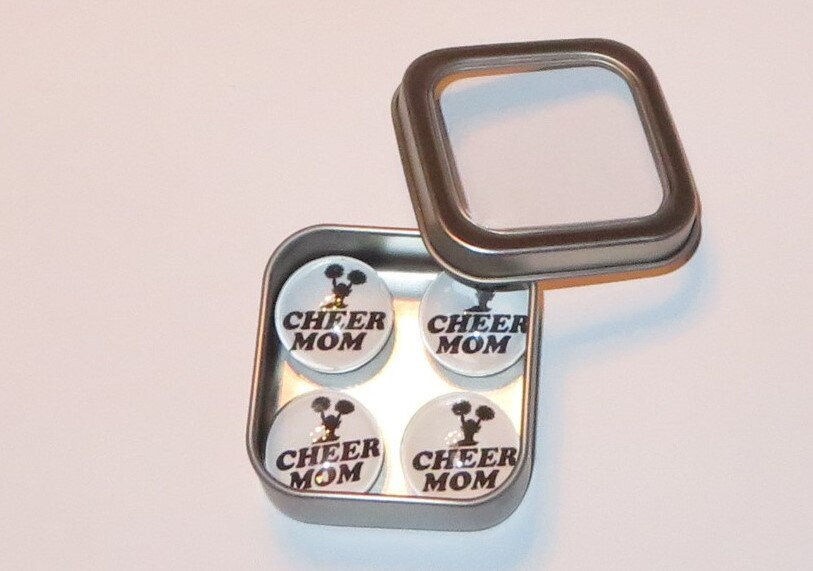 Cheerleading Magnets Proud Cheer Mom Fridge Magnet Gift for | Etsy