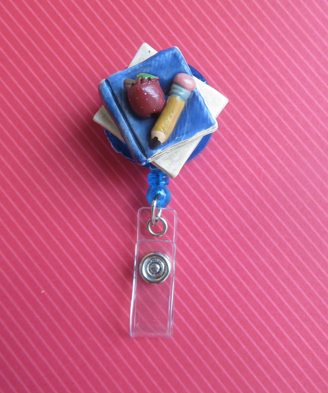Retractable Badge Reel Name Tag Holder Office ID Name Badge - Etsy