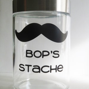 Gift for Dad, Him, Grandpa, Dad's Stache, Grandpa's Stache, Uncle's ...