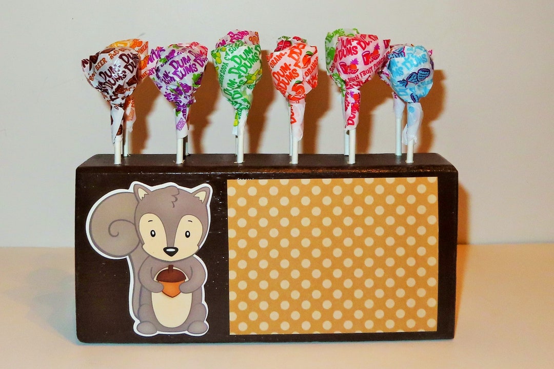 Lollipop Rewards, Wooden Lollipop Display With Lollipops, 3-D Sucker ...