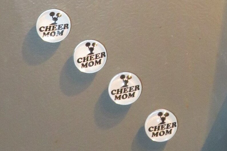 Cheerleading Magnets Proud Cheer Mom Fridge Magnet Gift for - Etsy
