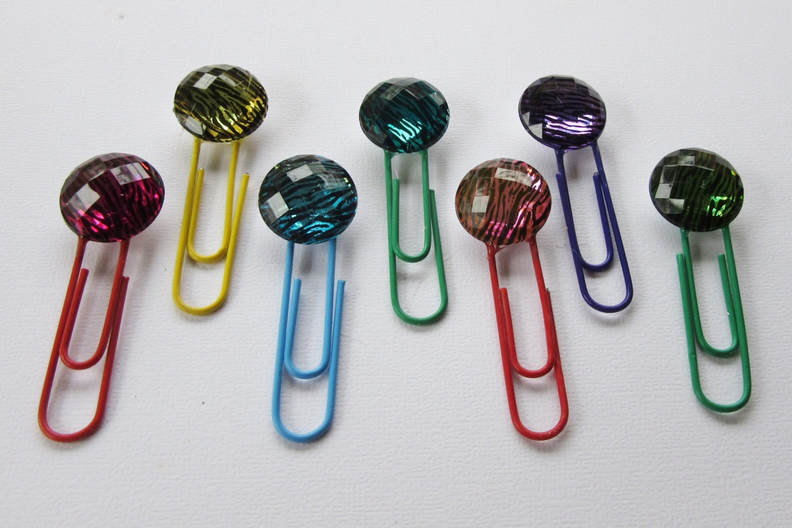 2 Colorful Paper Clips for Planners Organizers Fancy Animal | Etsy