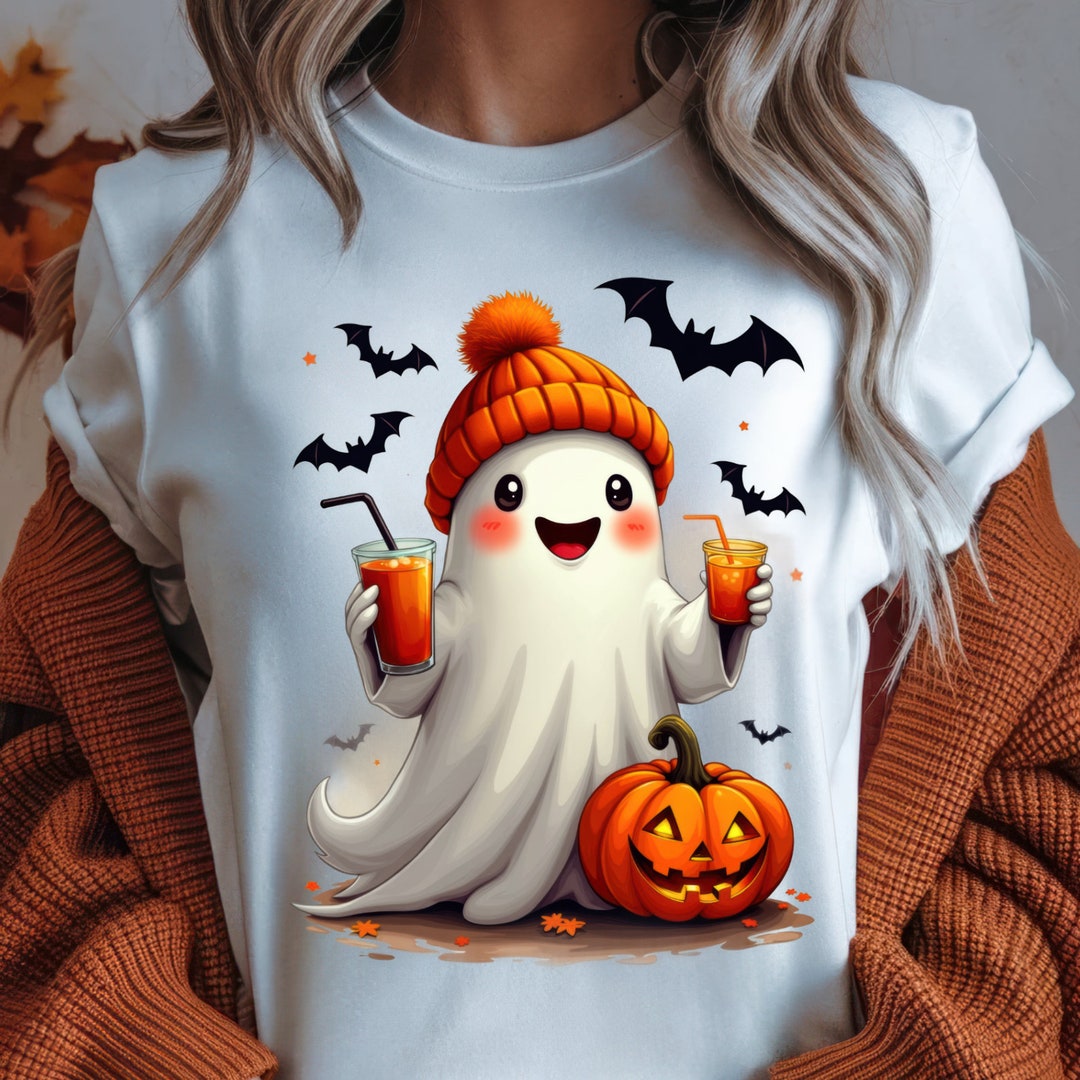 Cute Ghost Halloween Png, Bougie Ghost, Coffee Png, Bougie Png, Sticker ...