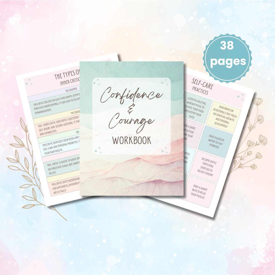 Faith & Wellness Collection, Printable, Faith Based Mental Health ...