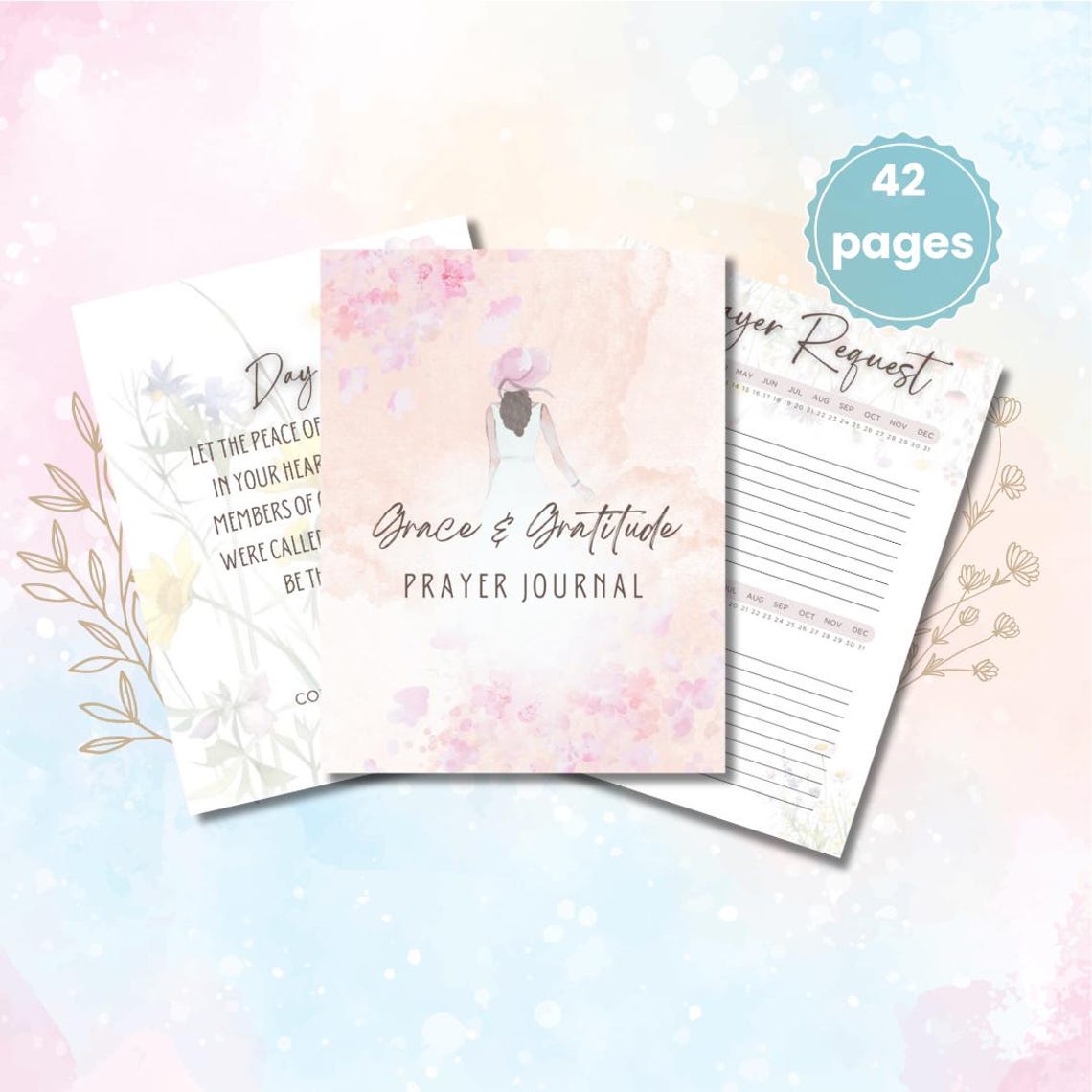 Faith & Wellness Collection, Printable, Faith Based Mental Health ...