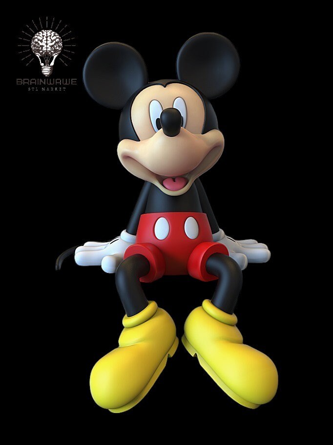 Cartoon Characters Figure 3D Stl Files 6 Lifesize Cartoon Character ...