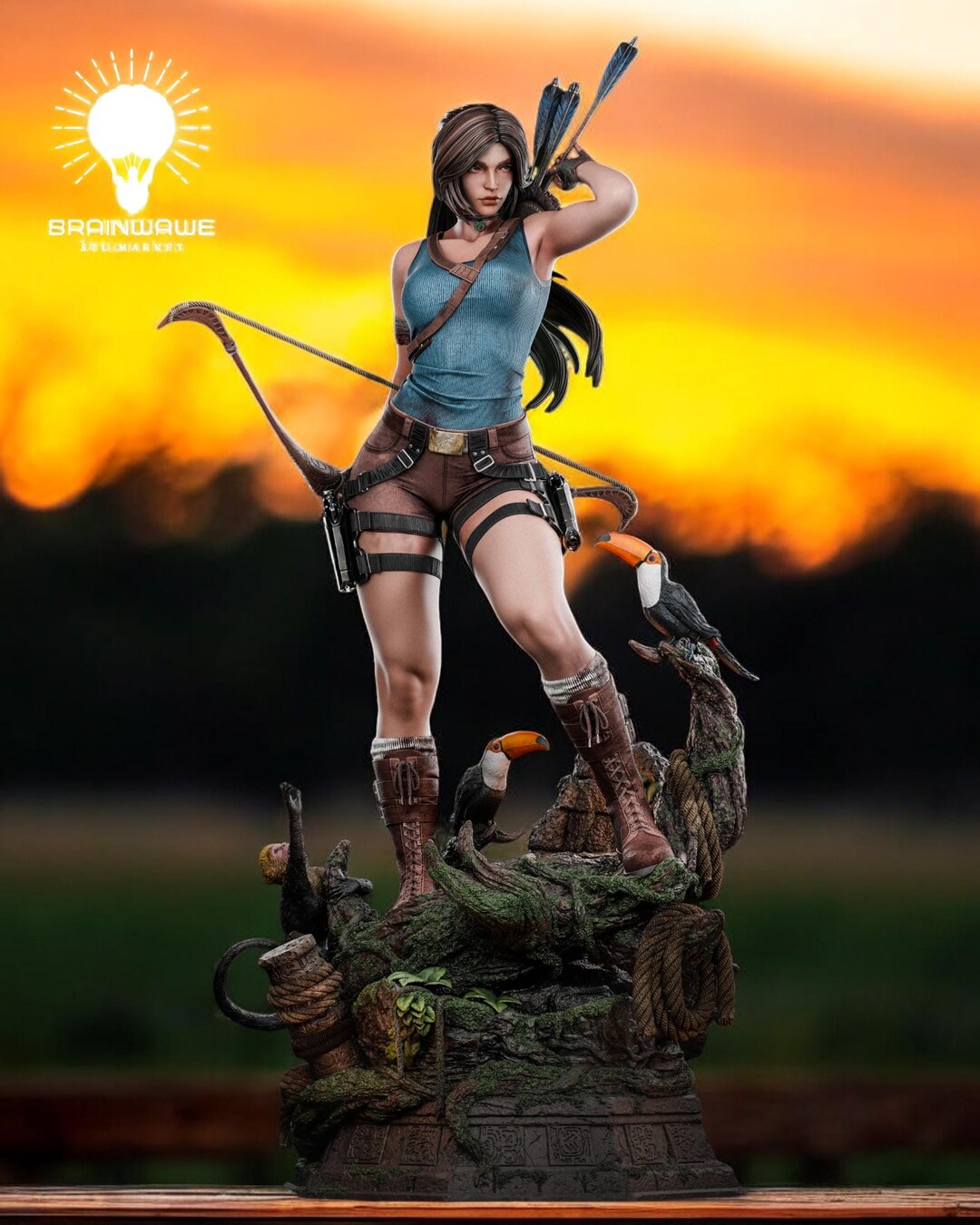 HQ Game and Movie Character 3D Printer Stl Files Fan Made Figure Stl ...