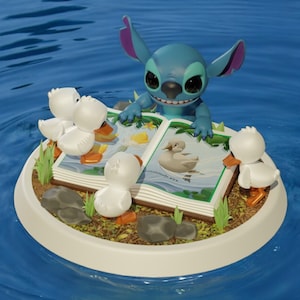 Stitch With Ducks 3D STL File - Stitch With Ducks Figure - Print in ...